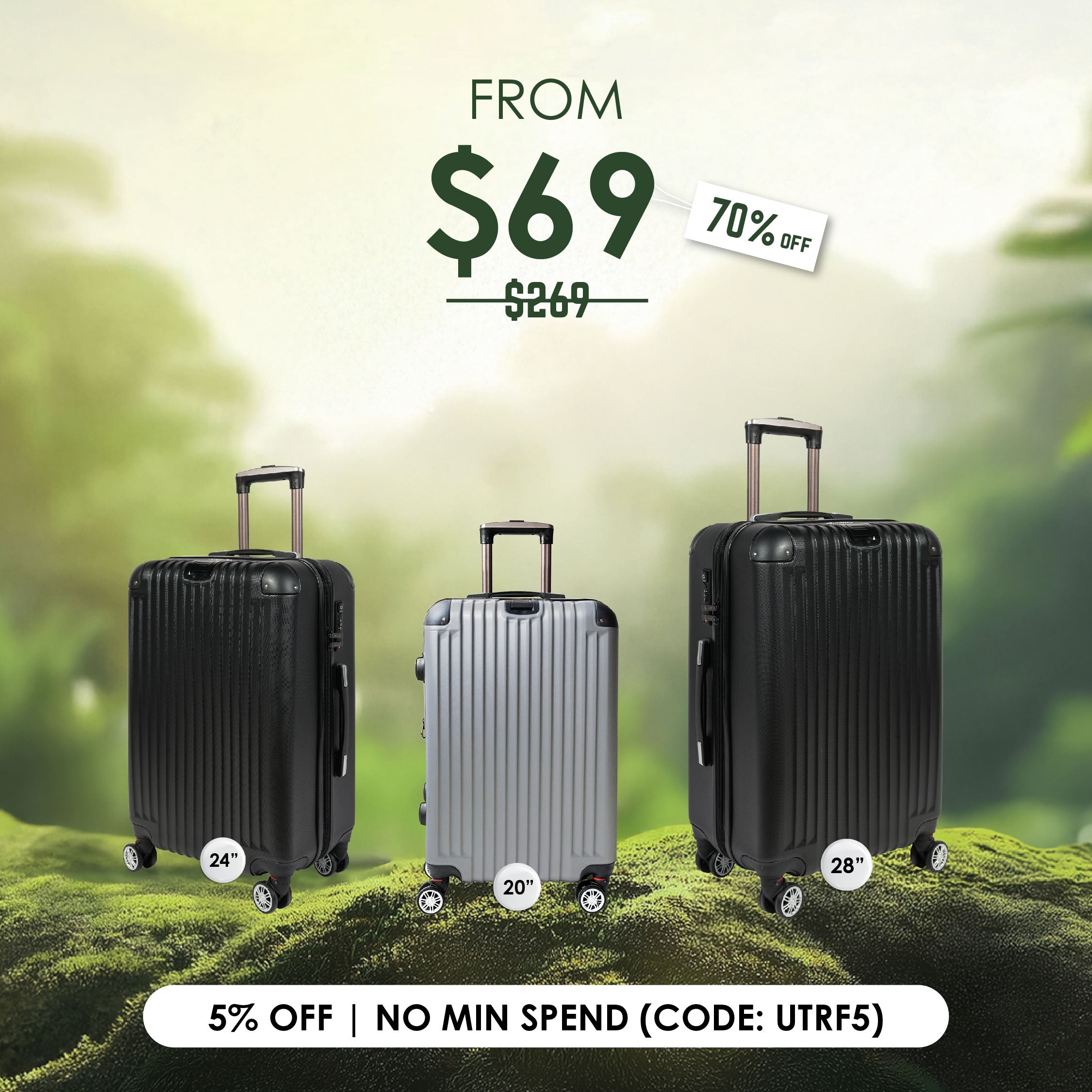 Shop Quality Luggage Bags & Travel Accessories | Universal Traveller SG